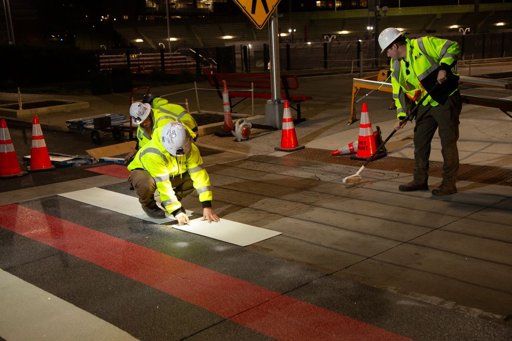 Preformed Thermoplastic Pavement Markings | A&A Safety